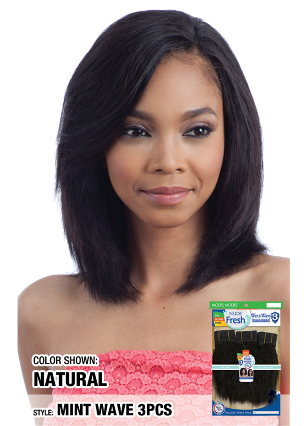 NUDE FRESH W&W MINT WAVE BRAZILIAN REMY WEAVE 8 INCES – Pearl Beauty Supply